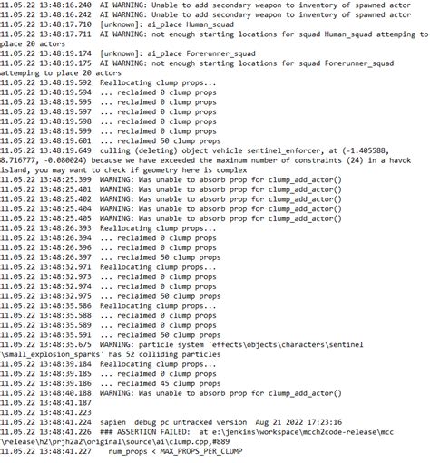 Assertion Failed Errors In Halo 2 Mcc Mod Tools Rhalomods