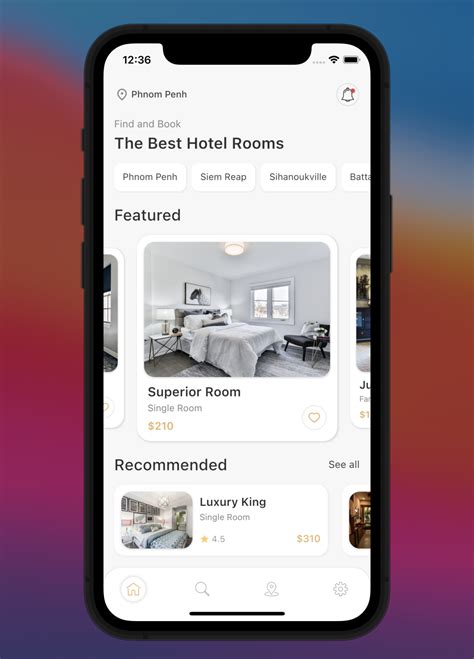 github sangvaleap app flutter hotel booking