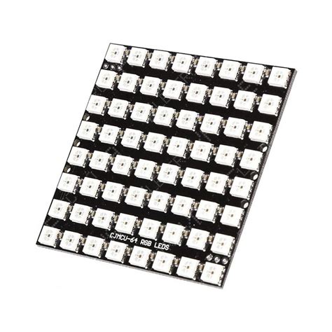Programmable 2812 Led Rgb Ws64 Led Panel Electroya Robotics And
