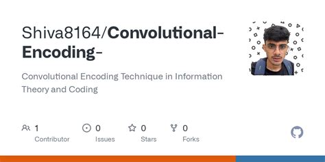 Github Shiva8164convolutional Encoding Convolutional Encoding Technique In Information