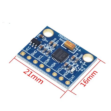 1set Iic I2c Gy 521 Mpu 6050 Mpu6050 3 Axis Analog Gyroscope Sensors Accelerometer Module For