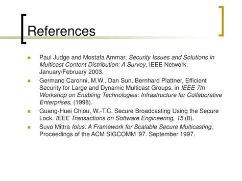 Ppt Multicast Security Powerpoint Presentation Free Download Id