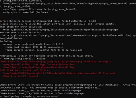 Cryptopp Running Vcpkg Install Failed Issue Microsoft Vcpkg GitHub