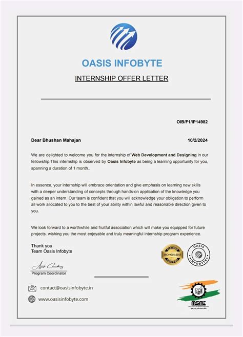 Bhushan Mahajan On Linkedin Oasisinfobyte Oasisinfobyte