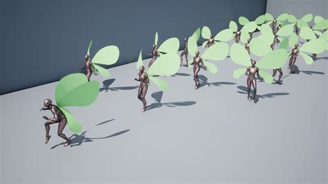 fairy animations unreal engine asset