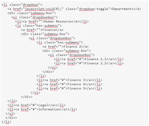 Multiple Level Horizontal Scrolling Navigation Popping Out Menu Ravis Blog