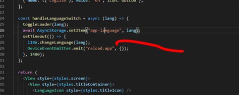 reload the whole app module r reactnative