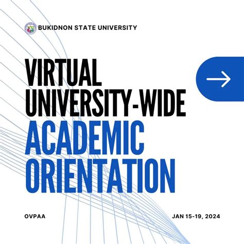 Buksu Welcomes The Semester With A Week Long Orientation On The Four