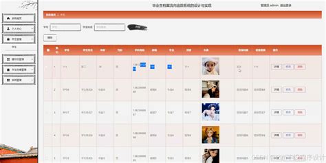 springboot毕设 毕业生档案流向追踪系统的设计与实现 程序 论文 csdn博客
