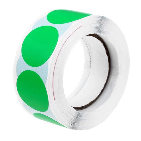 buy yetaha green color coding labels christmas holiday round dot