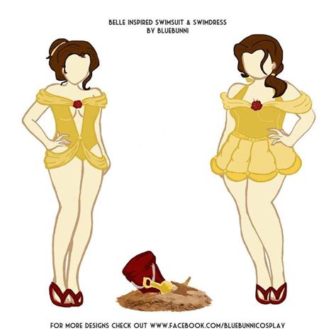 Disney Princess Belle Swimsuit