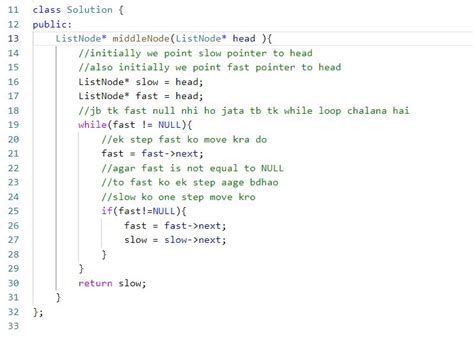 Day 34100 Task 34 Tortise Methodslow Fast Pointer Iven The Head Of A