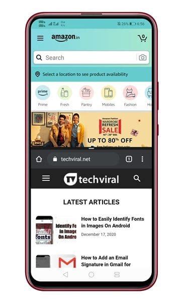 How To Create Shortcut To Launch Apps In Split Screen Mode