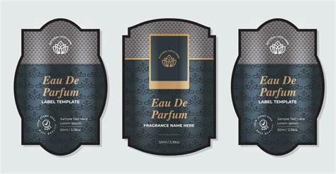 Perfume Label Vector Art Icons And Graphics For Free Download