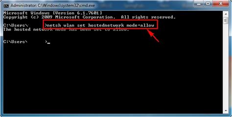 netsh wlan set hostednetwork mode allow เมมโมเอท