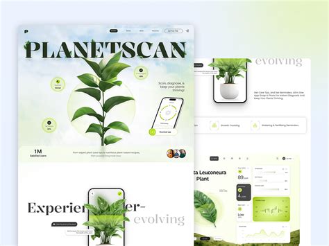 🌿 planetscan ai powered plant care app by master creationz global ui