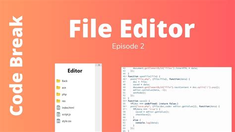 Creating A File Editor With Php Ep2 Youtube