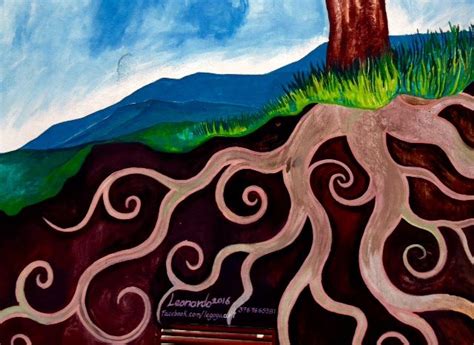 Beautiful Mural Art Of Tree Roots From Ajijic Mexico Ajijicsol Mural Art Street Art Art