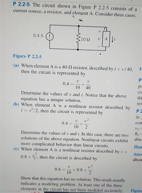 Solved Having Trouble Solving Part B I Know How To Get V Chegg Com