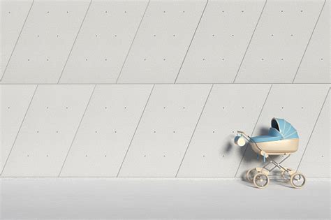 현대 블루 베이비 캐리지 유모차 패널 외부 산업 건물 앞 유모차 콘크리트 벽 3d 렌더링 0명에 대한 스톡 사진 및 기타 이미지 Istock