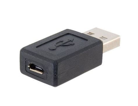USB A Male To Micro USB Female Cable Connector Walmart Com
