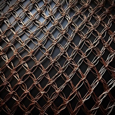 Premium Ai Image Mesh Wire Texture