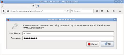 Ubuntu Apache Basic認証 PAM Server World