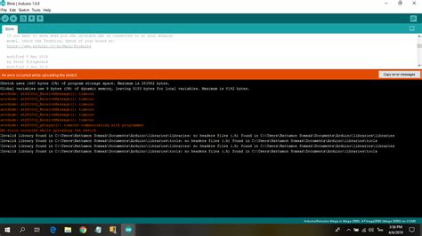 อยากสอบถามโปรเจคที่กั้นฟุตบาท Error Avrdude Stk500v2receivemessage