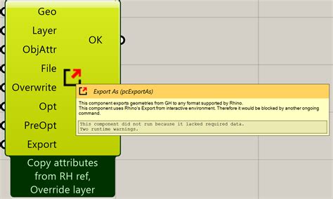Save Object In Multiple File Formats Grasshopper Mcneel Forum