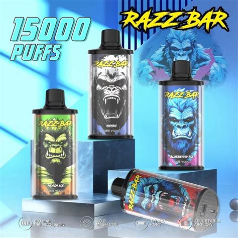Eu Warehouse Razz Bar 15000 Puffs Wholesale Disposable Vape