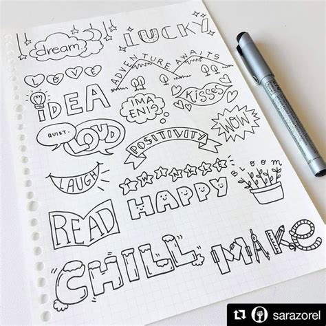 Doodle Words For Beginners