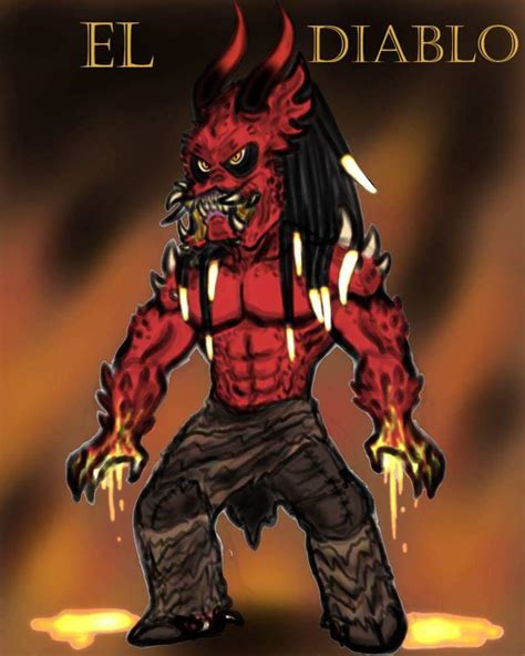 Chibi Diablo And Full Pic Of Last Drawing 🔥 Alien Versus Predator Universe Amino