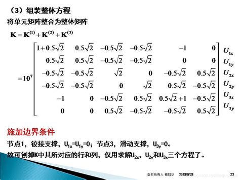有限元基础及ansys应用 第3节 平面桁架结构有限元分析 Ppt平面桁架有限元 预应力 Csdn博客