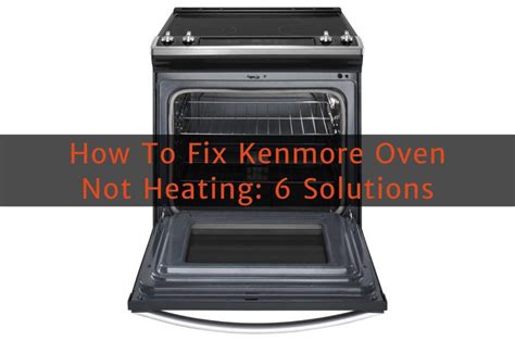 How To Fix Kenmore Oven F Error Solutions