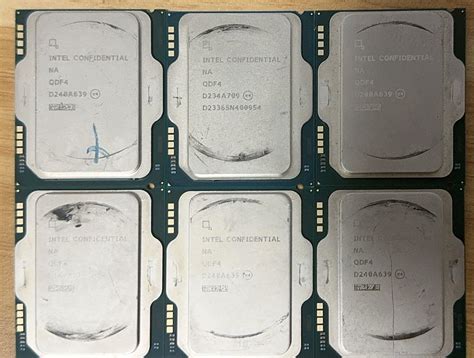 Intels New Arrow Lake S Engineering Sample Cpus Pictured Multiple Es