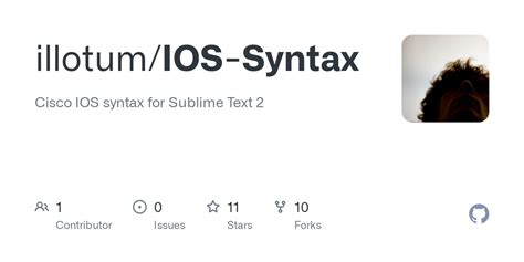 Github Illotum Ios Syntax Cisco Ios Syntax For Sublime Text 2