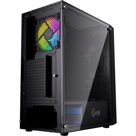 Корпус Powercase Mistral Evo, черный (CMIEB-F4S) — купить по низкой ...