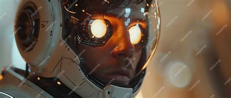 Premium Photo Ai Technology Is Used By The Man To Generate Something He Enters A Command