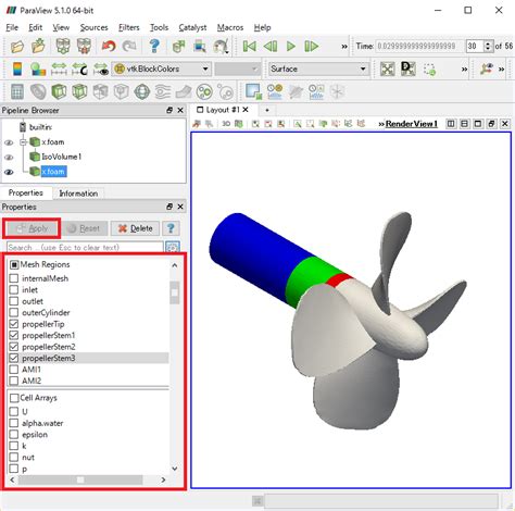 Openfoamの結果からblenderで動画作成 Mesh Wiki
