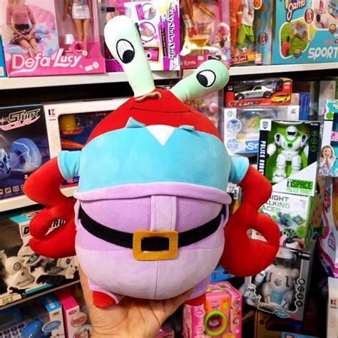 خرید و قیمت عروسک آقای خرچنگ باب اسفنجی ارسال رایگان نانو درجه یک 45