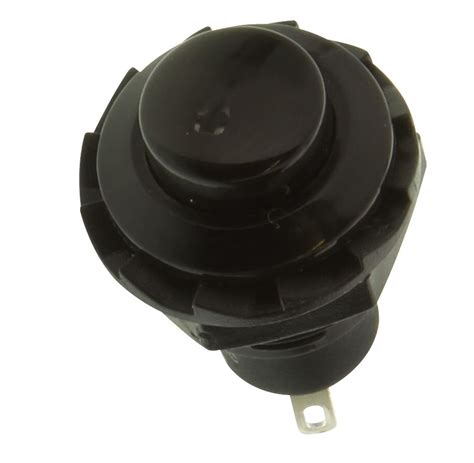 Black R13 502 12mm 2pin Momentary Self Reset Round Cap Push Button Switch Buy Online