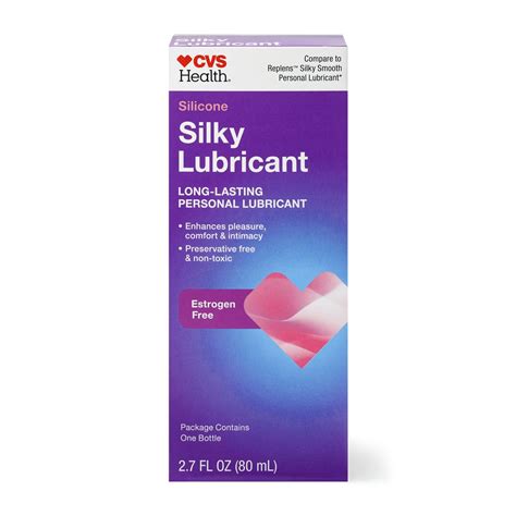 Cvs Health Silicone Silky Lubricant 27 Oz Ingredients Cvs Pharmacy