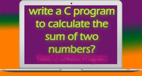 Function To Calculate The Sum Of Two Numbers HitBrother