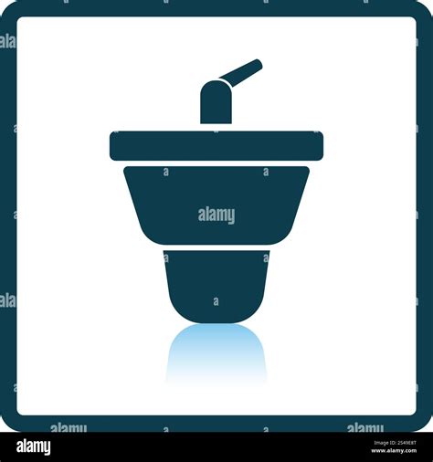 Bidet icon. Shadow reflection design. Vector illustration Stock Vector Image & Art - Alamy