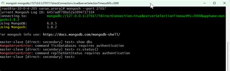 Mongodb Master Slave Setup Vlog