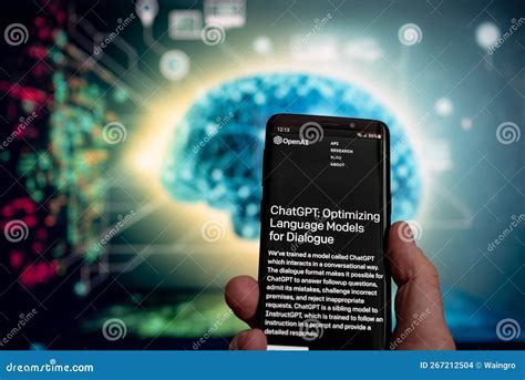 Chatgpt Chat With Ai Or Artificial Intelligence Woman Chatting With A