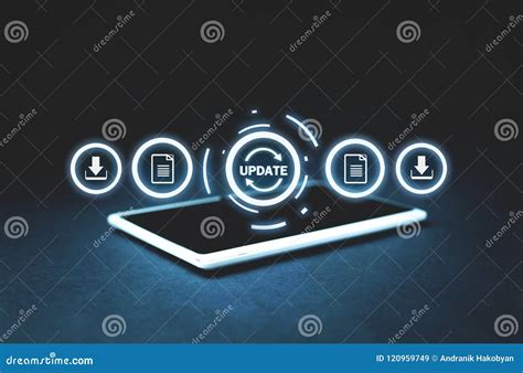 Update Program Business Technology Internet Concept Stock Image Image Of Data