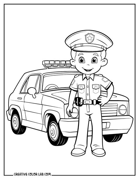 Policeman Colouring Pages Police 12 Coloring Pages 24
