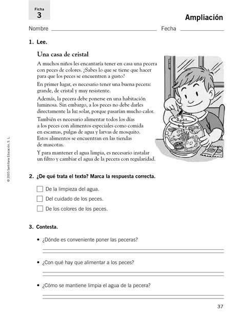 33009195 Refuerzo Y Ampliacion Lengua 4 Primaria 121026032108 Phpapp02 Comprension Lectora