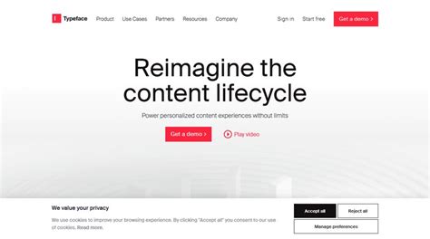 Typeface是一个面向企业的个性化营销ai平台，提供内容生命周期管理、品牌一致性维护、动态个性化内容生成等功能。 Soaiim